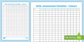NZSL Weather Assessment (teacher made) - Twinkl