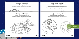 Juego: Viaje por el Espacio (Hecho por educadores) - Twinkl