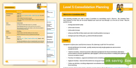 Level / Phase 3 Phonics Consolidation Planning - EYFS