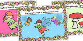 Design a Fairy Cut and Stick Activity (teacher made)