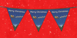 Christmas Bunting | Xmas Bunting Ideas (teacher made)