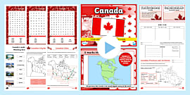 KS1 Canada Information PowerPoint (teacher made) - Twinkl