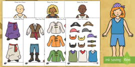 Paper Pirate Hat Activity (teacher made) - Twinkl