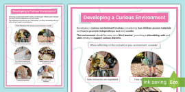 Practitioners Supporting Curiousity in the EY | CPD | Twinkl