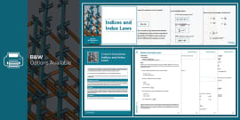 👉 Laws of Indices Poster | KS4 Maths | Beyond - Twinkl