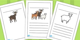 The Three Billy Goats Gruff Speech Bubble Activity