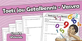 Graad 6 Wiskunde Eksamen Kwartaal 4 Toets Vraestel | Twinkl