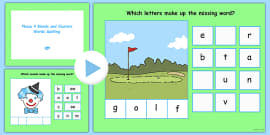 Initial Consonant Blends PowerPoint (teacher made)