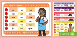 Roll a Sound Phase 2 ck, e, r, m, h, d Activity Mat - Roll a Sound Activity