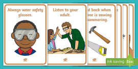 👉 Using Scissors Child Safety Posters - Parents - EYLF