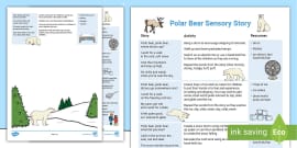 Polar Bear Sensory Story PowerPoint (teacher made) - Twinkl