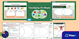 Phase 1 Space: 2D Shapes (Name 2D Shapes) Lesson 1 - Twinkl