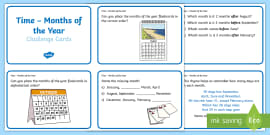 Months of the Year Snap Game (teacher made)