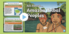 Rainforest Tribes Facts – People in the Amazon Rainforest