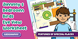 Classroom Bird's-Eye View Worksheet - Maths Resource