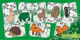 Woodland Animal Movement Cards - EYFS Resource - Twinkl