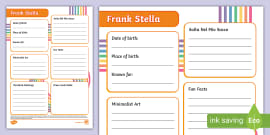 KS2 Frank Gehry Fact File (teacher made) - Twinkl