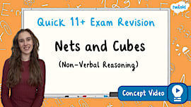 👉 Nets of 3D Shapes | KS2 Maths Concept Video - Twinkl