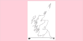 Highlands and Islands Jigsaw Map - Map of Scotland - Twinkl