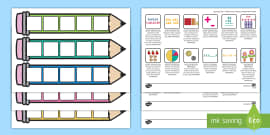 Year 1 Reading Pencil Targets Assessment Tracker - Twinkl
