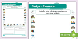 Classroom Word Hunt Worksheet / Worksheet (teacher made)