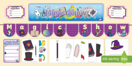 Magic Show Cut-Outs