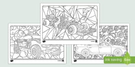 Editable Space Mindfulness Colouring Sheets (teacher made)