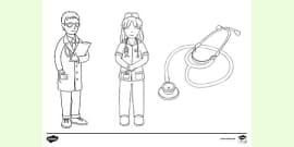 FREE! - Medical Colouring | Colouring Sheets (teacher made)