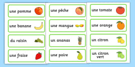 French Food Flashcards KS2 - Language Resources