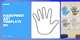 👉 Editable Handprint Template Pack | Primary Resources