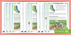 KS1 Anti-Bullying Week Differentiated Reading Comprehension Activity