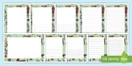 Burglar Page Borders Pack (teacher made) - Twinkl
