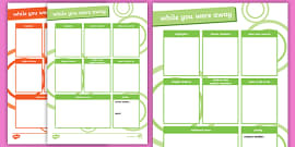 While You Were Out Supply Teacher Handover Sheet - Twinkl