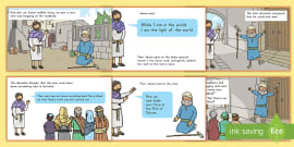 The Parable of the Wise Man and the Foolish Man K-2 Bible Story