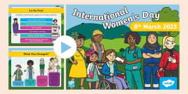 International Women's Day Research Template | Twinkl USA