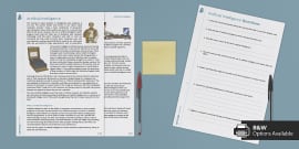 The History of LEGO Reading Comprehension (teacher made)