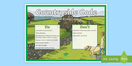 KS2 The Countryside Code PowerPoint (teacher made) - Twinkl