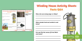 KS1 Coal Mining PowerPoint and Timeline Activity - Twinkl