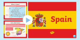 Where is Spain? | Fun Spain Facts for Kids - Twinkl