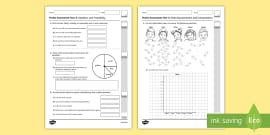 Statistics and Probability | Maths Sheets for Year 4 Pack