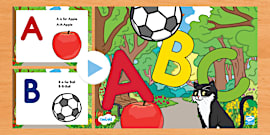 The ABC Song Sing-Along PowerPoint