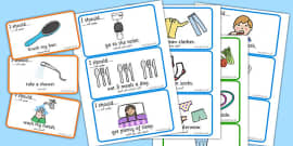 Quiet Time Visual Support Cards Arabic Translation - arabic