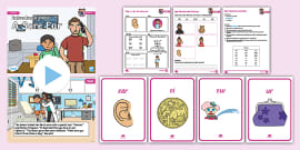 My Phase 3 Trigraph Workbook (ear) (teacher made) - Twinkl