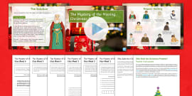 LKS2 The Mystery of the Missing Christmas Presents SPAG Game