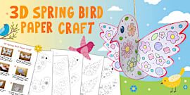 Cute Spring Lambs Craft | Spring Activities