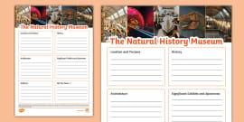 Museum Exhibition Planning Worksheet -Museum Worksheet