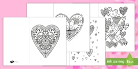 Mother's Day Mindfulness Coloring Sheets