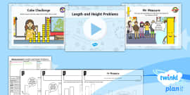 Year 1 Length Measurement Activity Pack (teacher made)