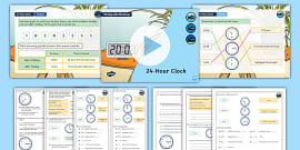24-Hour Clock | Time Teaching Wiki - Twinkl