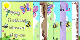 Minibeasts I Spy and Count Activity to 10 (teacher made)